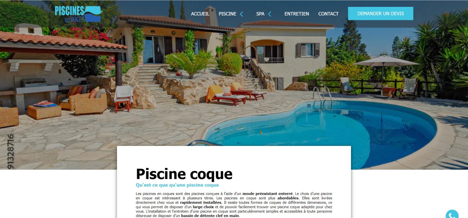 Piscine en coque | construction et pose de piscine Piscine en Bugey ...